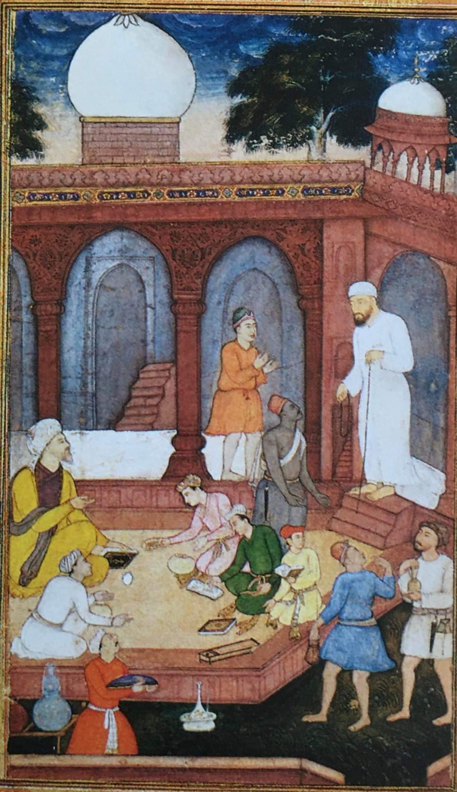 Mughal Miniatures reflecting moments of Teaching and Learning ...
